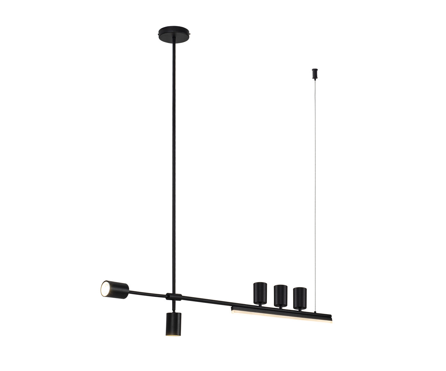 Люстра Kink Light Рия GU10 цвет Черный, арт. 07618-120,19