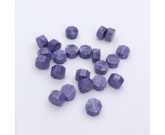 Сургуч в гранулах, 100 шт, сиреневый