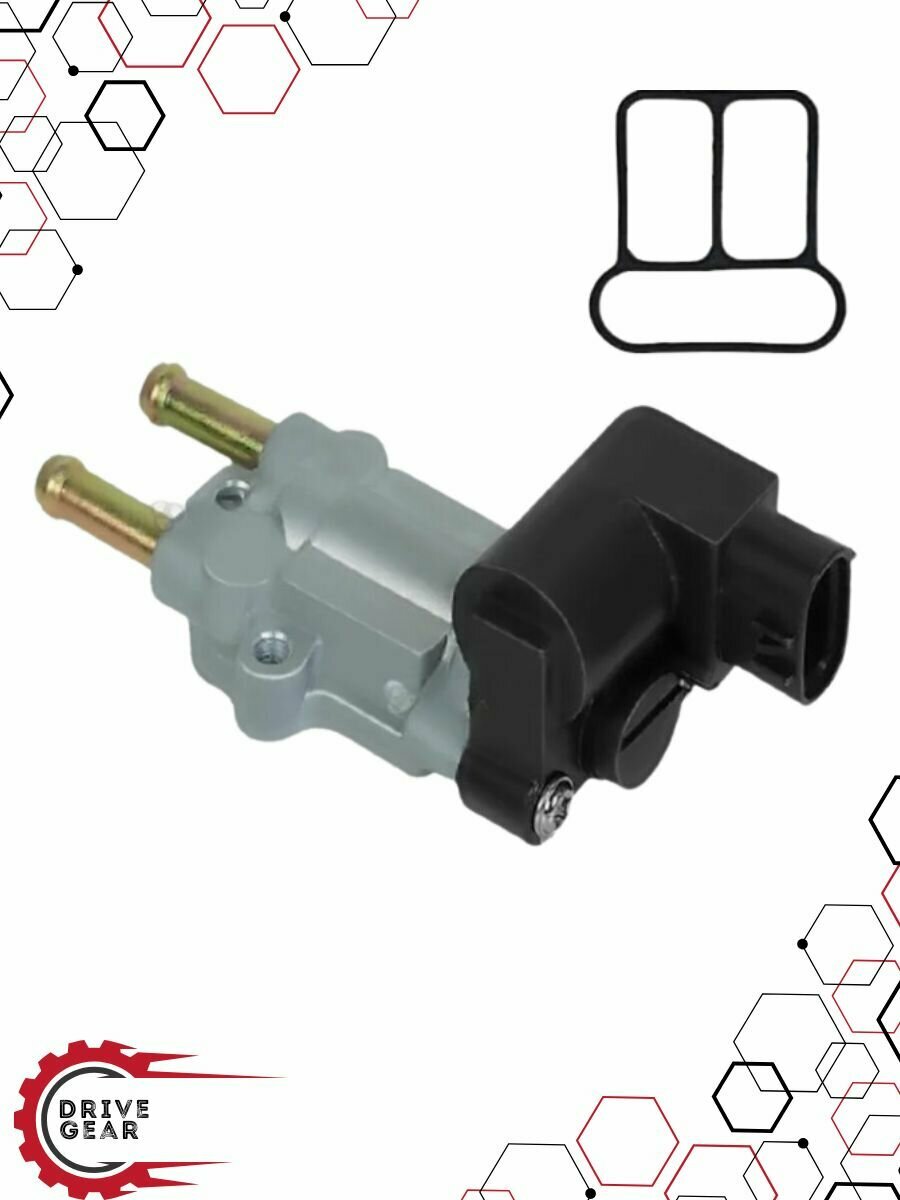 Датчик регулятор холостого хода с прокладкой на Toyota Corolla, Yaris, Echo, Vitz 2227021011 Арт. - 80016LSI