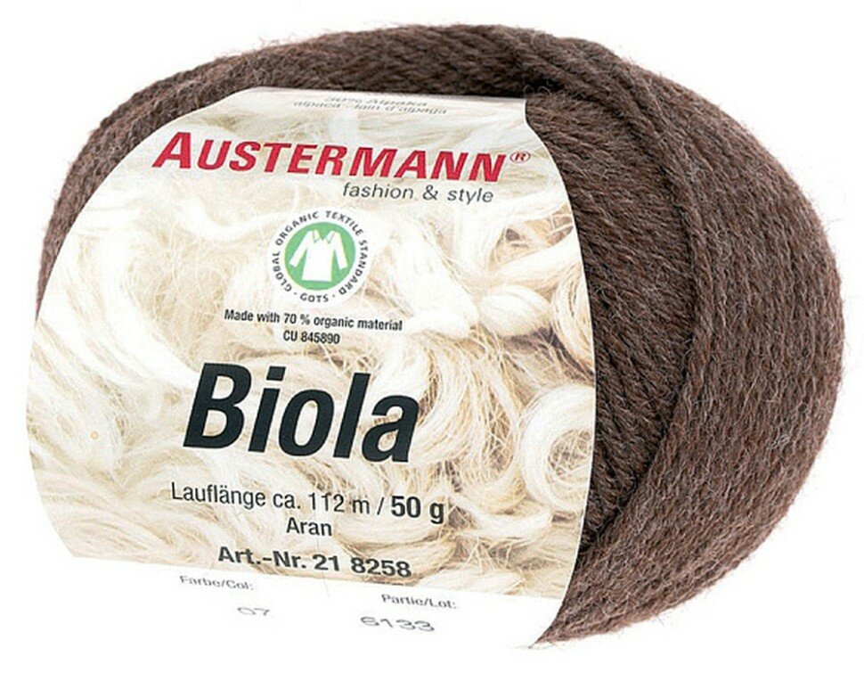 Пряжа Austermann 98258 Biola 50 г 112 м #0007
