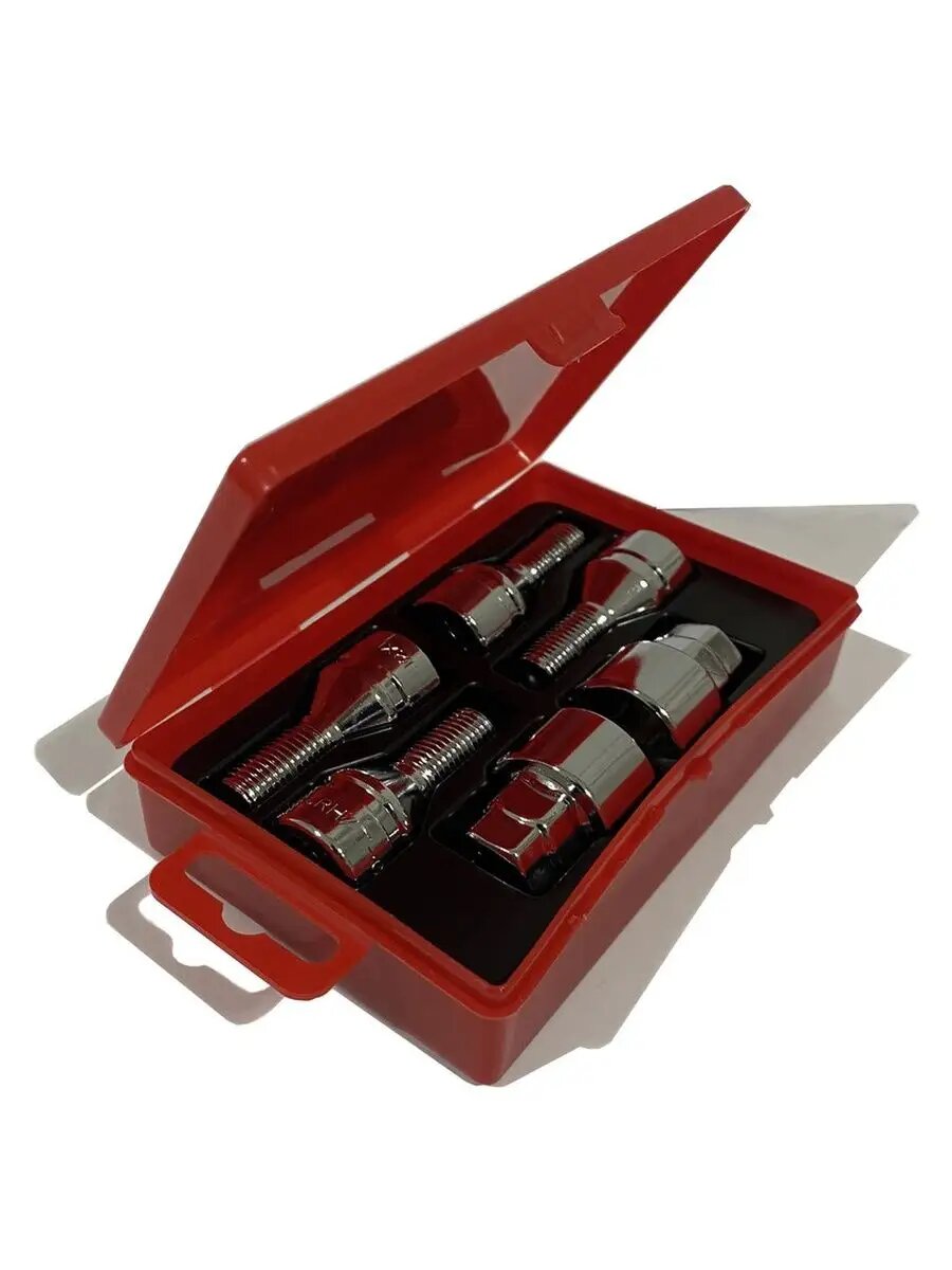 Секретки на колеса ANMAX L1507 (болты, M12x1.5, 2 ключа)