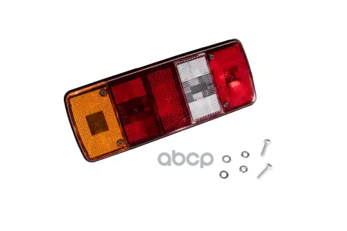 Фонарь задний! многосекционный левый 5 секций прямоугольный Iveco, Kogel, MAN, Schmitz Stellox арт. 8737197SX