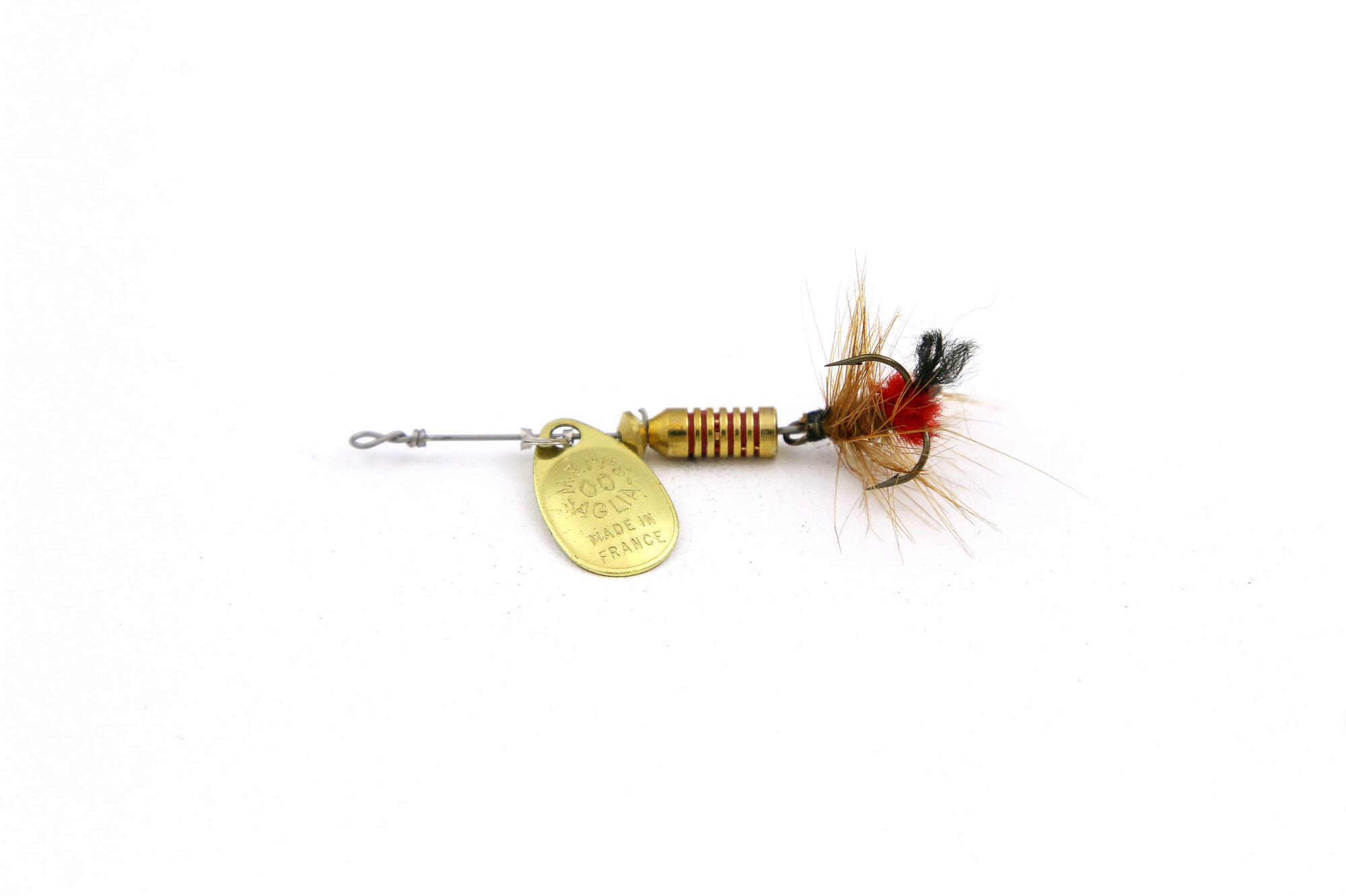 Блесна вращающаяся MEPPS Aglia Mouche 1.5г №00 #G red