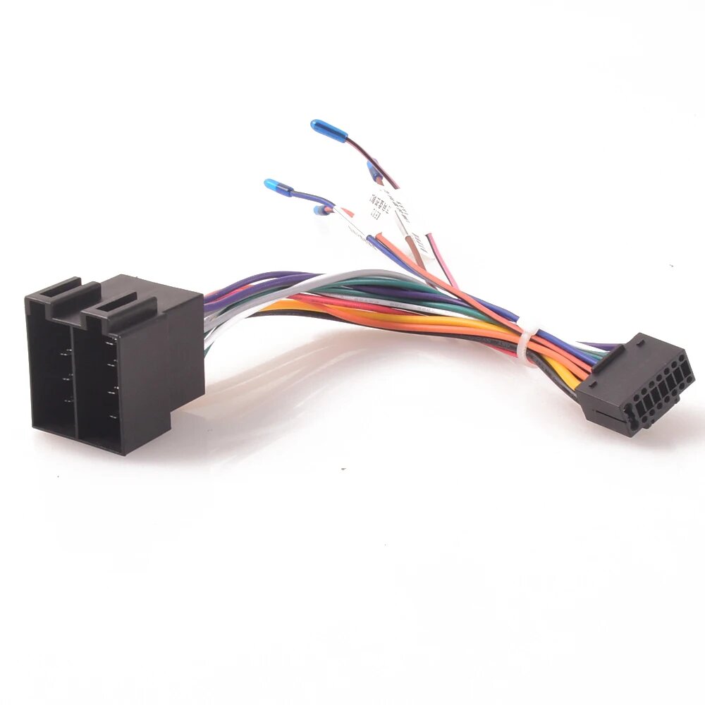 Android 16pin к ISO автомобильный стерео радио жгут проводов кабельный разъем адаптер универсальные аксессуары