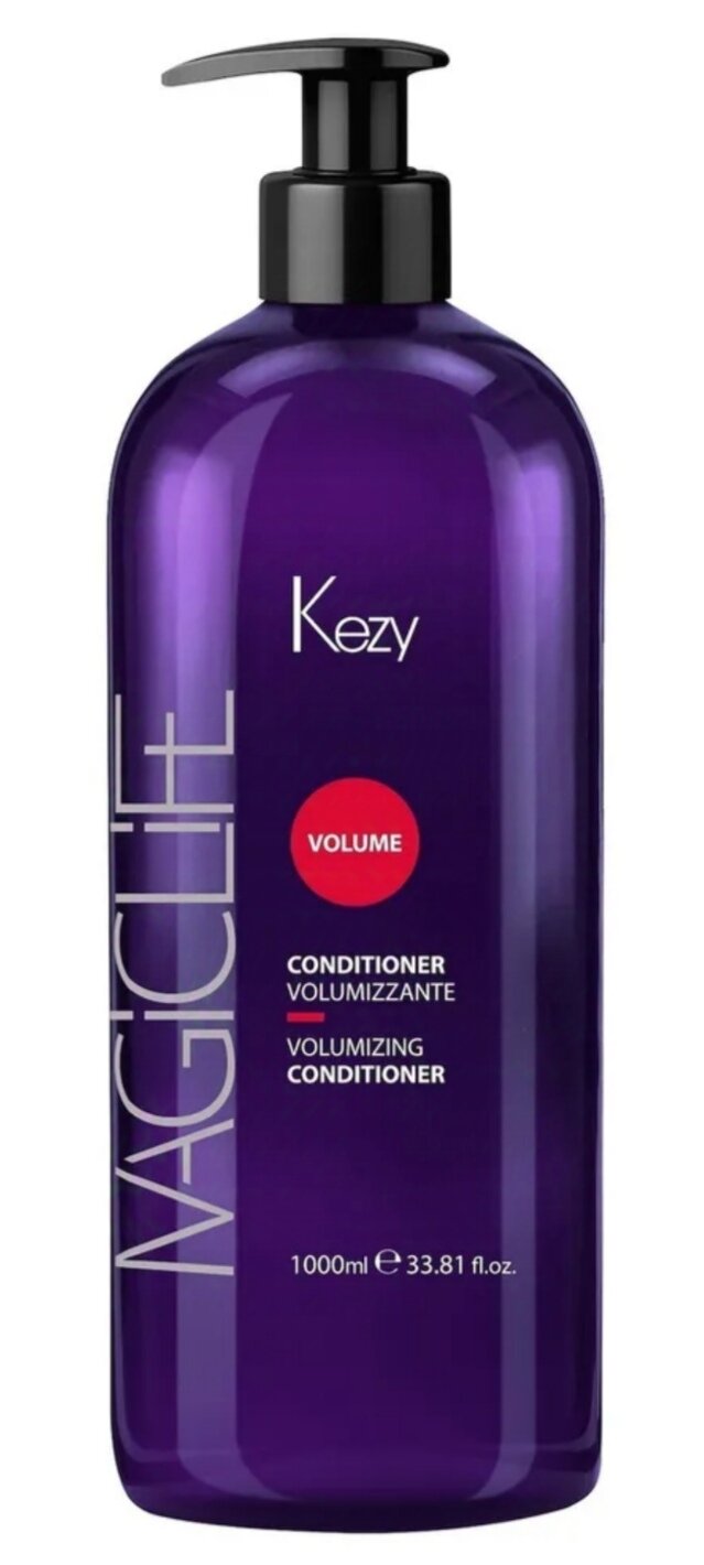 Кондиционер для объёма для всех типов волос профессиональный Volumizing conditioner MAGIC LIFE VOLUME 1000 мл KEZY