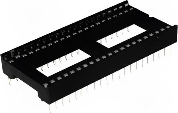 Панелька CONNFLY DS1010-42T1WS Панелька: DIP PIN: 42 15,24мм THT Шаг: 1,778мм 1шт