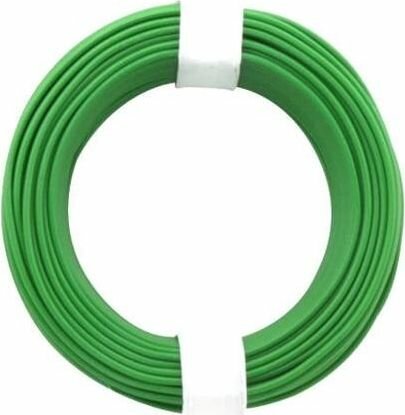 Провод DONAU 105-4 однопров Cu 0,2мм2 зеленый ПВХ 60В 10м 1 шт