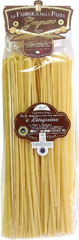 Паста GRAGNANO Лингвине / Linguine 500г