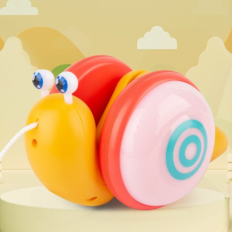 Детские игрушки/развивающие игрушки с улиткой на поводке