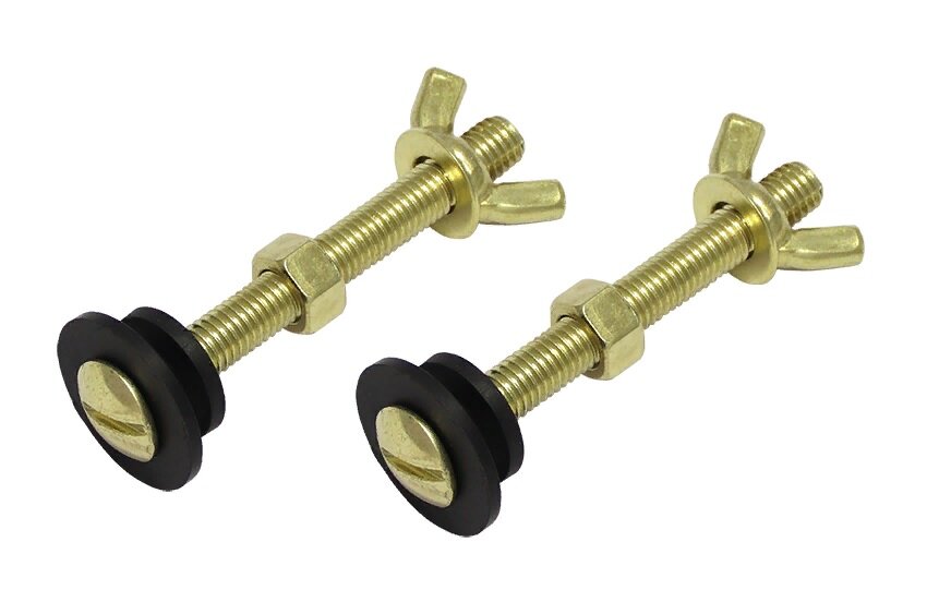 Крепеж набор для крепления бачка к унитазу с барашковым зажимом