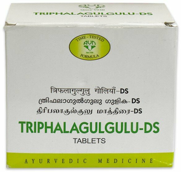 Трифала Гуггул ДС Triphala Guggulu DS AVN 100 шт.