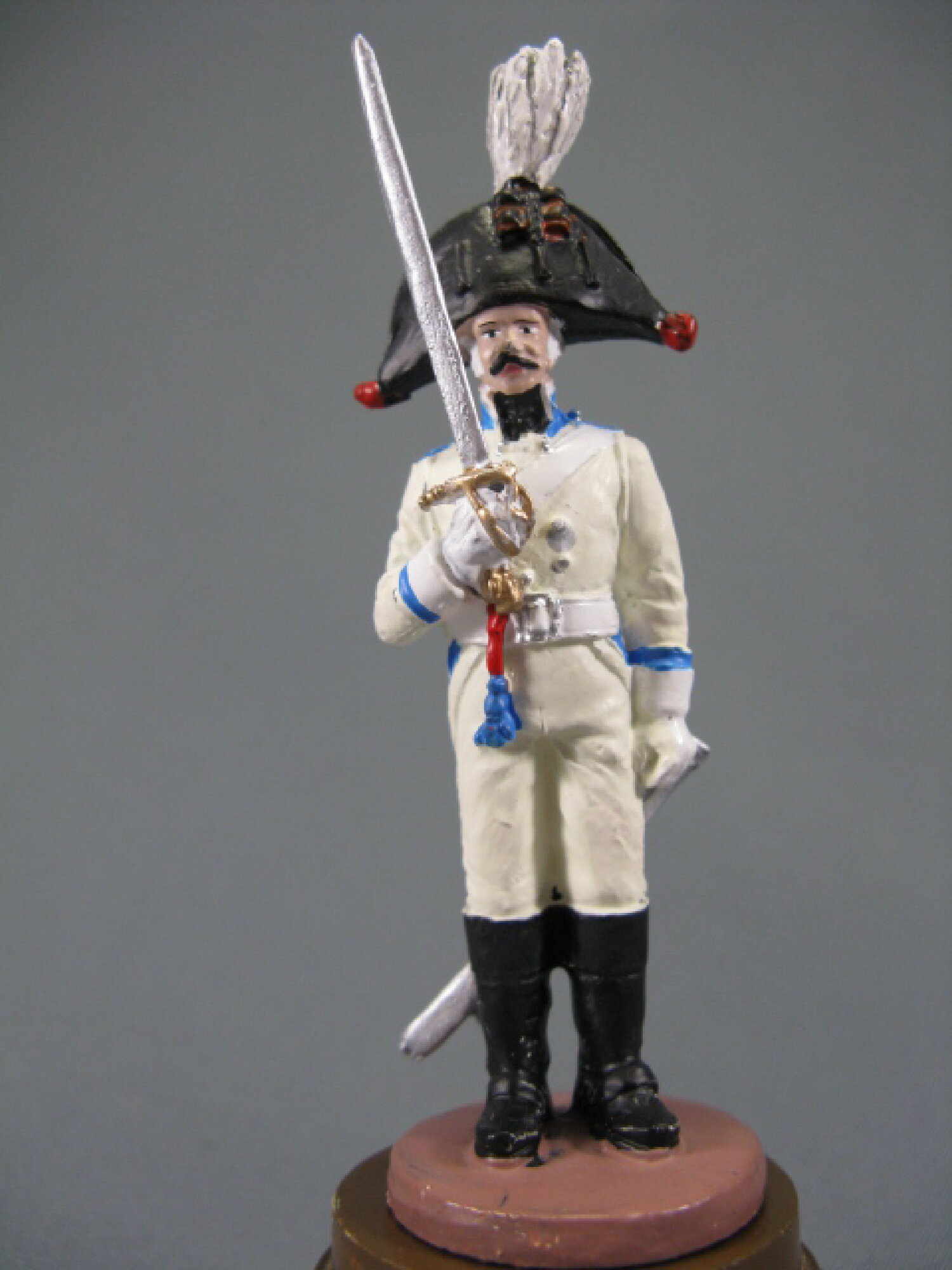 Оловянный солдатик Рядовой кирасирского Его Величества полка, 1802-1803 гг.