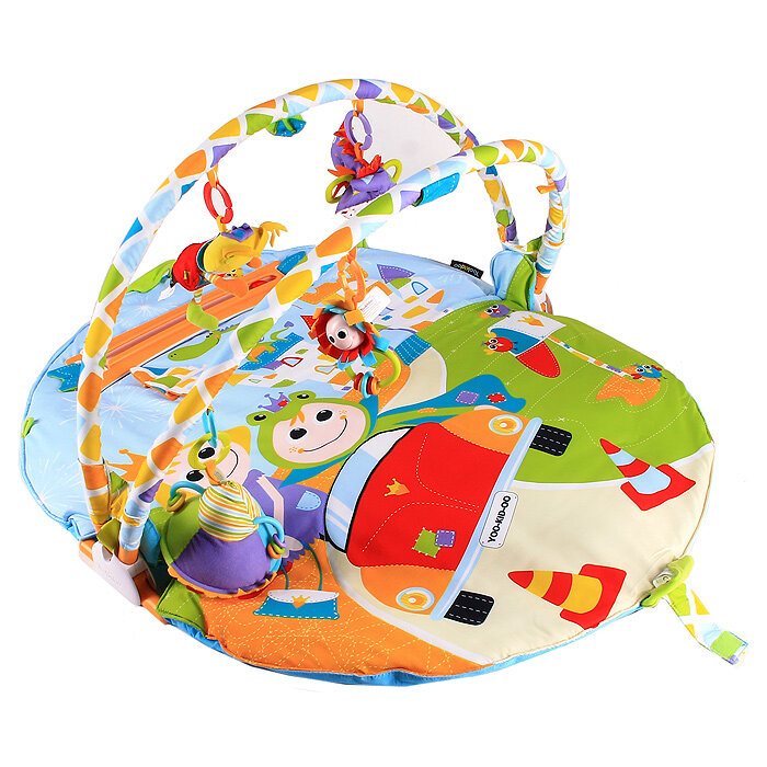 Интерактивный развивающий коврик Yookidoo Страна сказок; с дугами