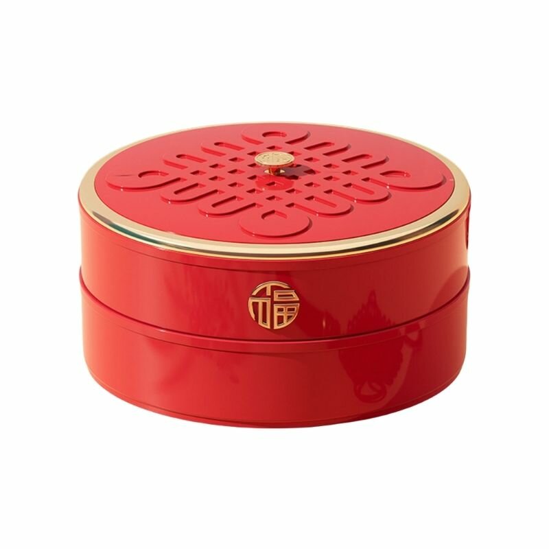 Тарелка "Китайская", с отделениями для фруктов, пластик, 980 г