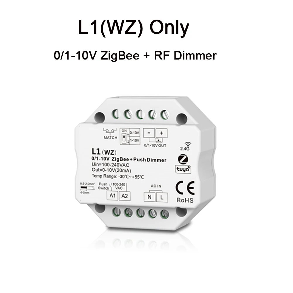 CENFAYA ZigBee RF Диммер 0/1-10В L1(WZ) Only