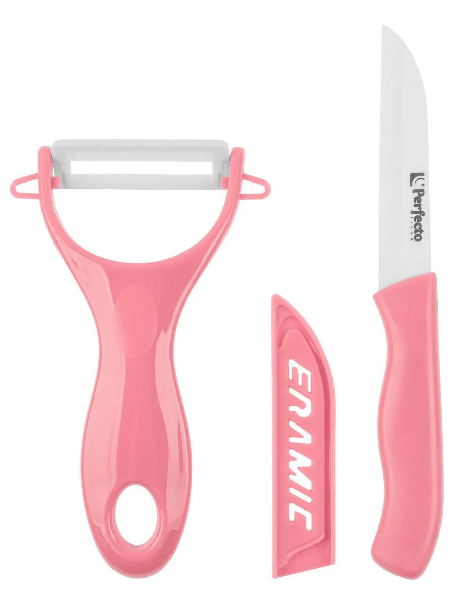 Набор ножей PERFECTO LINEA Starcook 2 предмета розовый (21-002010)