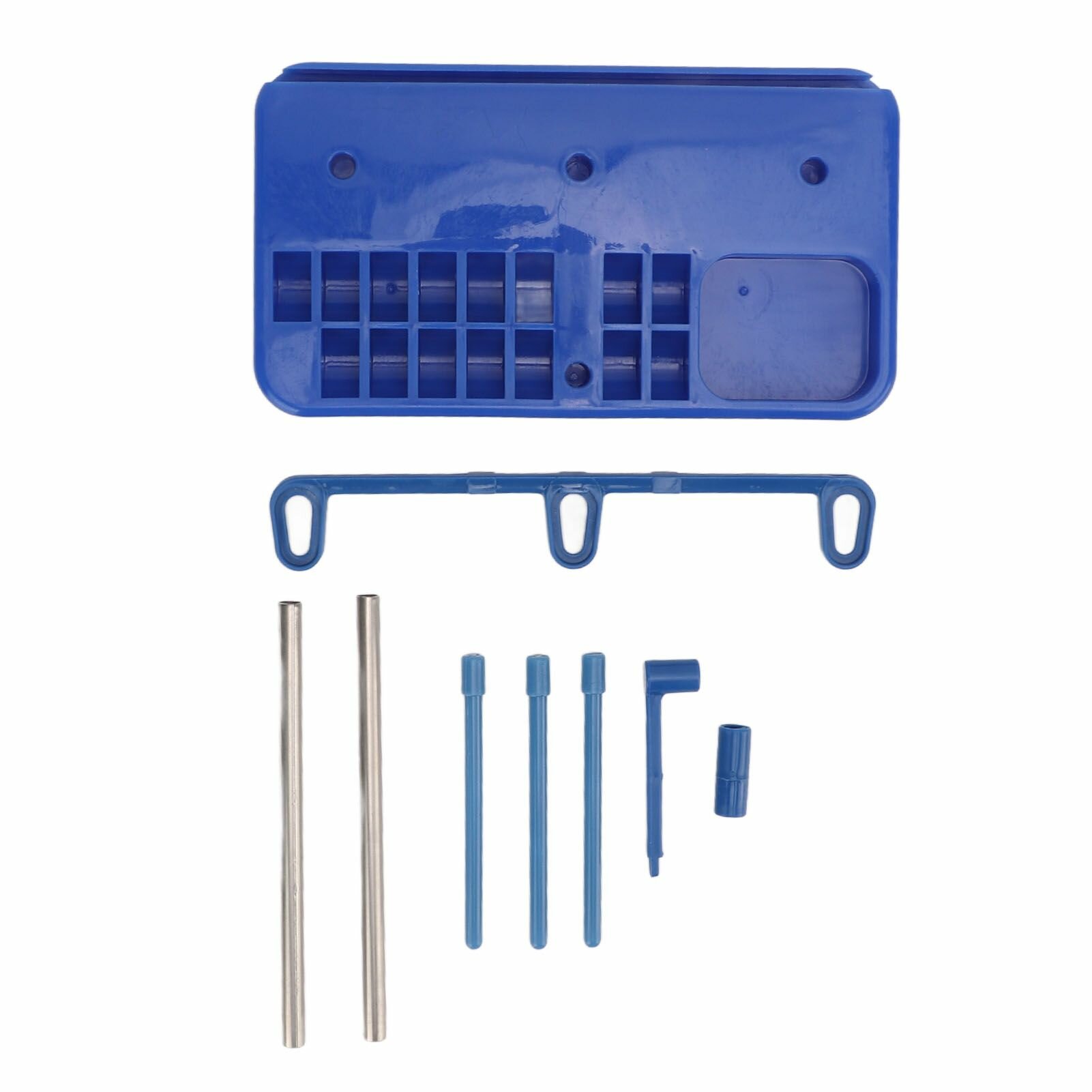 Подставка для катушки для швейной машины, синий бытовой пластиковый материал, легко собирается, разбирается, магазин швейных принадлежностей