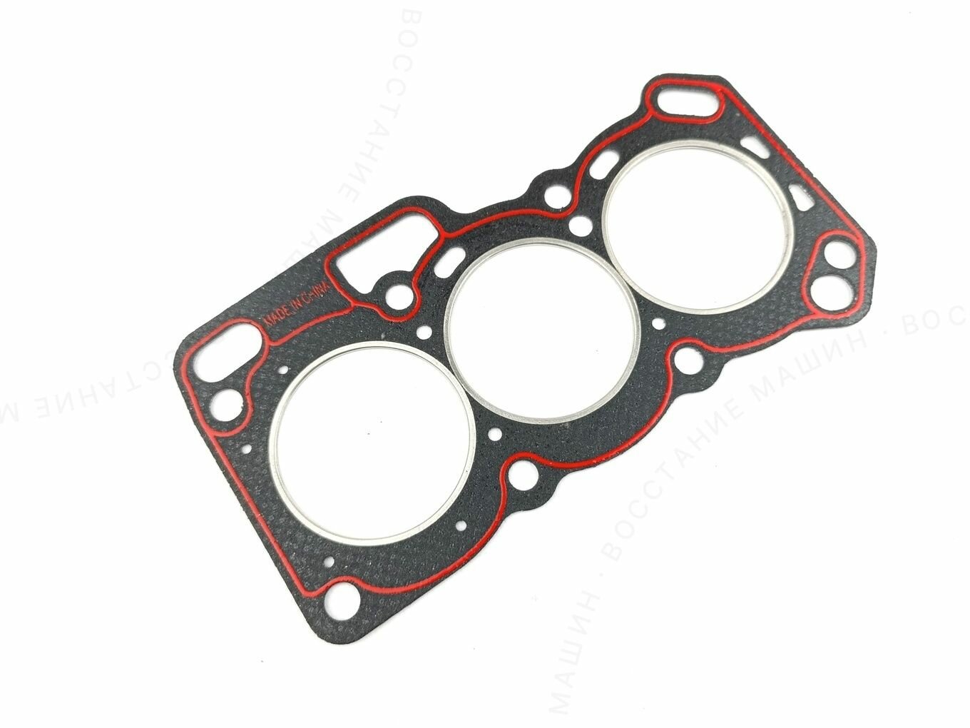 Прокладка головки блока цилиндров (ГБЦ, 0.8) для Chery QQ Sweet / 372-1003040