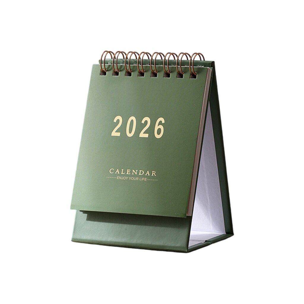 Миниатюрный Настольный Планировщик 2026 года Для Привязки Рулонов К Рабочему Месту Необходим для Организации Рабочего Места