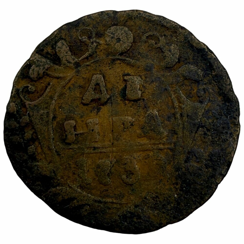 Российская империя 1 деньга 1739 г. (Лот №3)