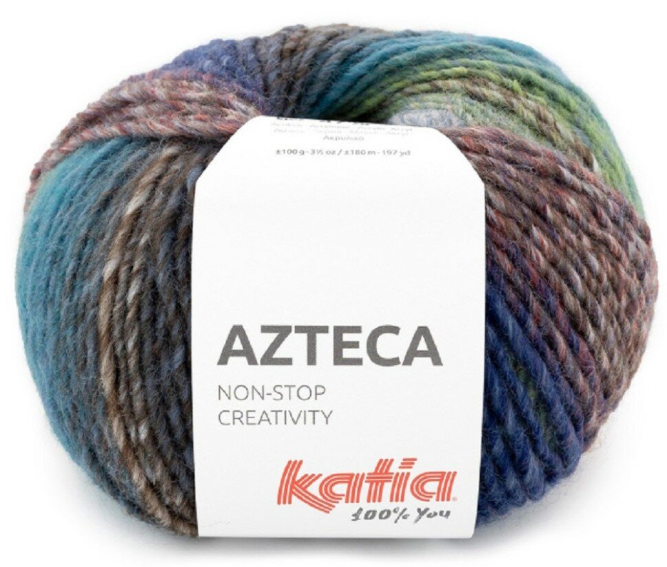 Пряжа #493.7895 Azteca 100 г 180 м Katia
