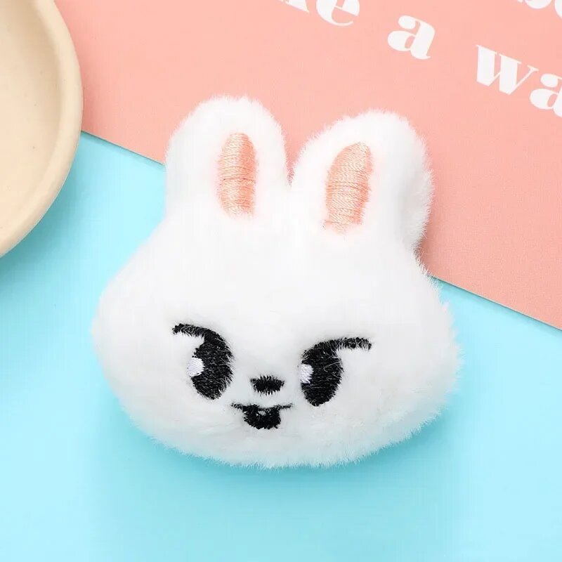 SKZOO плюшевая кукла-брошь Белый, QN3