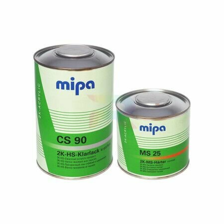 Mipa Лак с эффектом самополировки 2К HS Klarlack CS90 1.5л (комплект)
