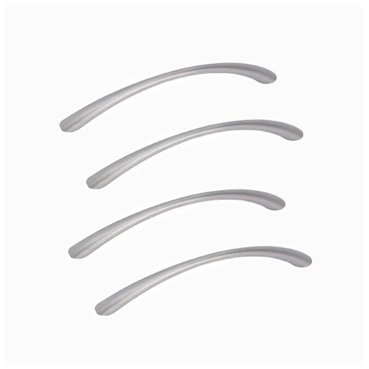 Ручка-скоба K6131E, 96мм, мат. хром ( 4 шт. )