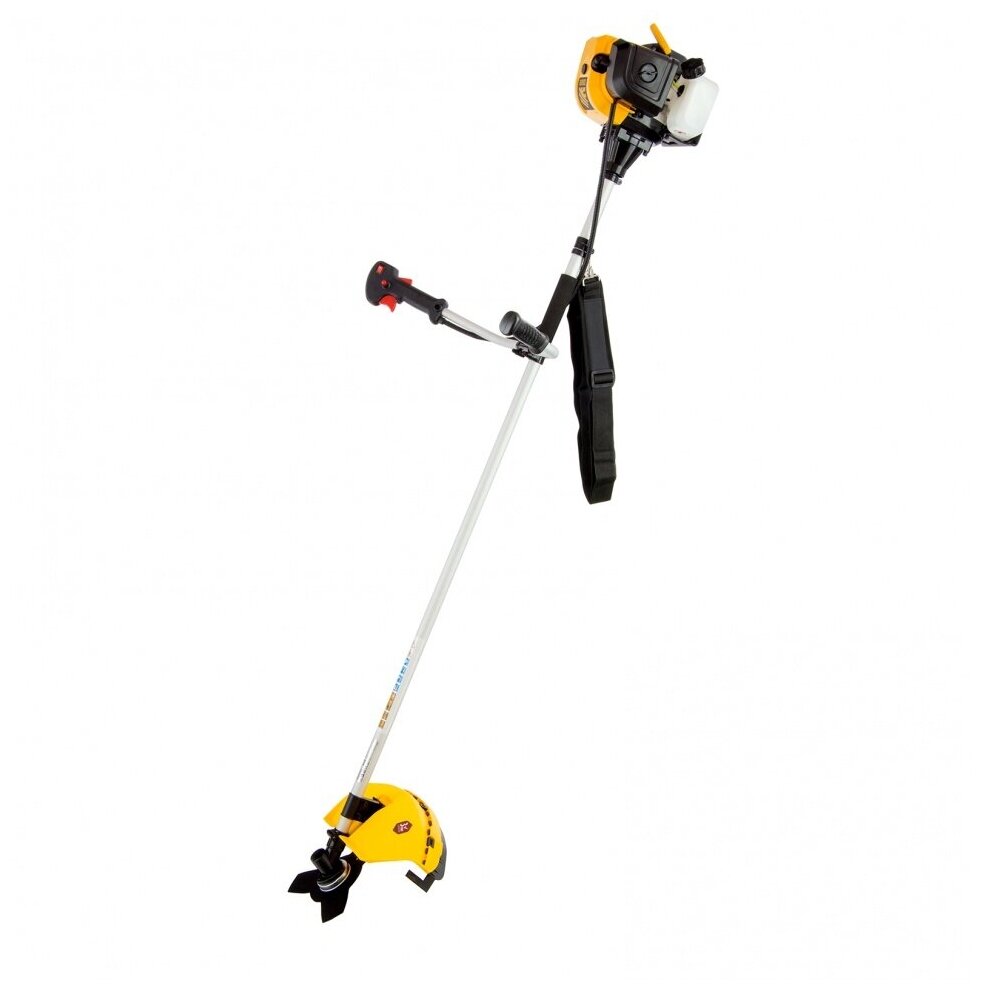 Триммер бензиновый DT 43, 43 см3, 2,5 л. с, неразъемная штанга, состоит из 2 частей Denzel (96224)