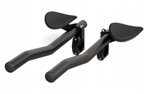 Насадка лежак на руль Aristo Cyclo HB03 с адаптерами на руль 25.4-31.8мм, черная