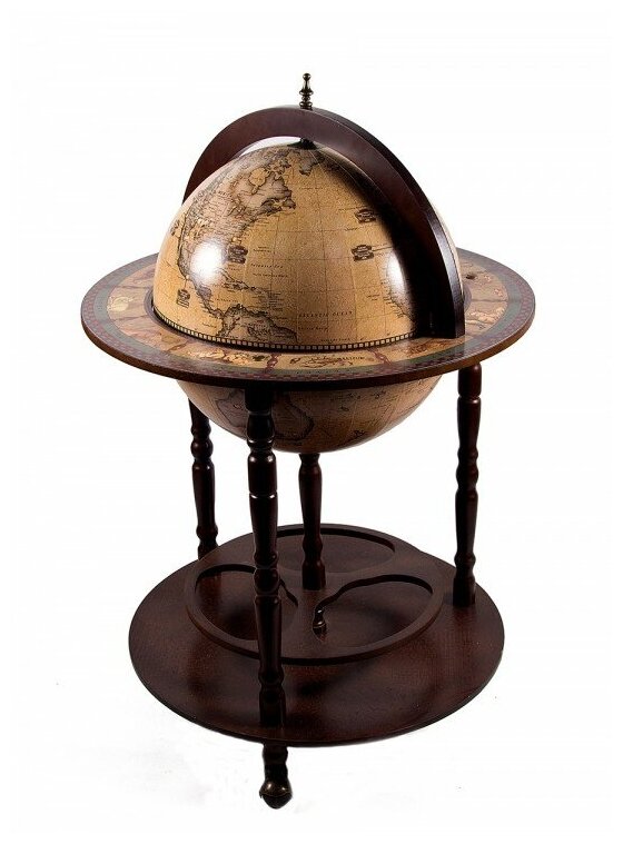 Глобус-бар напольный "Великие Открытия", d.42см