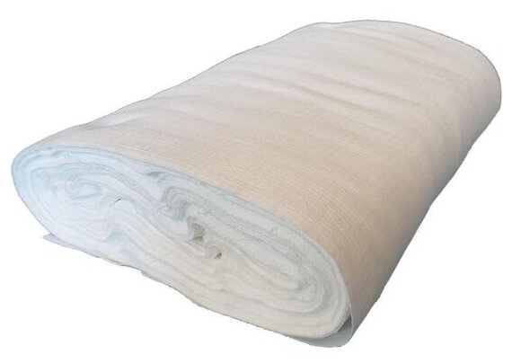 Полотно техническое Комус вафельное отбеленное (40 см х 50 м 110 г/кв. м)