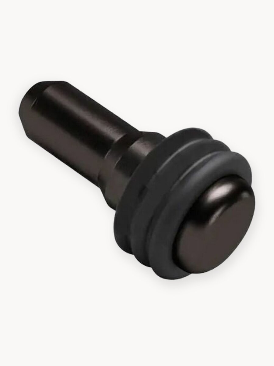 Полкодержатель универсальный для стеклянных и деревянных полок черный никель 8 шт.