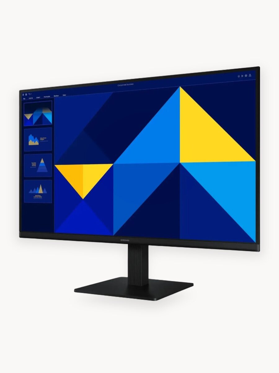 Монитор 27" Samsung S27D300GAIXCI черный IPS 100Hz 1920x1080 250 cd/m2 D-Sub HDMI