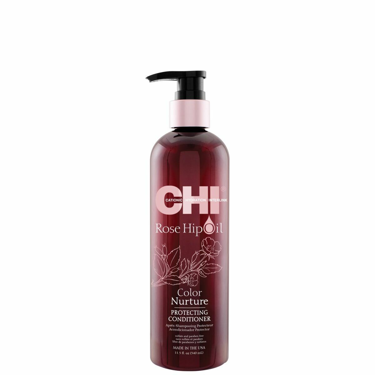 CHI Кондиционер для волос Rose Hip Oil Protecting Conditioner (340 мл)