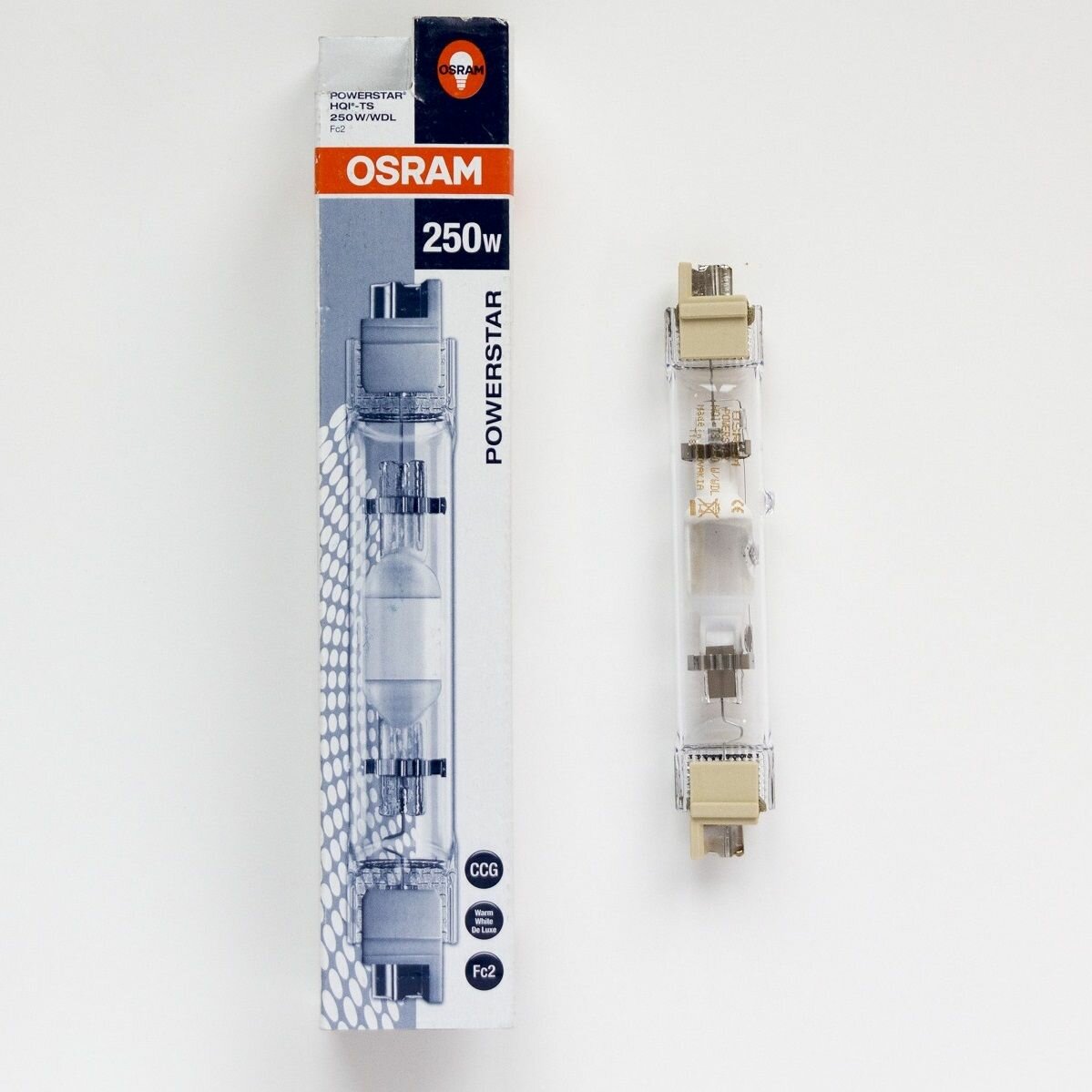 Лампа металлогалогенная Osram HQI-TS 250W/WDL Fc2