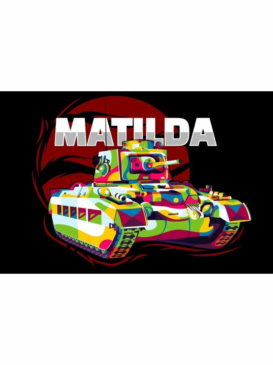 Постер "Военная техника. Матильда II"