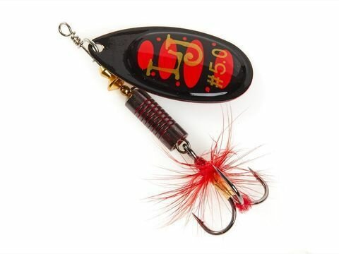 Блесна вращающаяся Mottomo FIRE BLADE № 2, вес 6гр # 16 / Gold