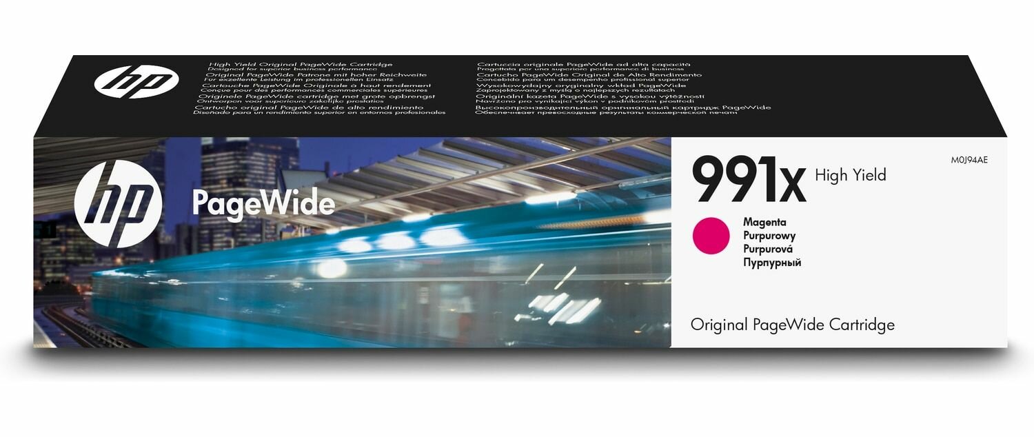 Картридж для струйного принтера HP 991X High Yield Magenta (M0J94AE)