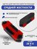 Sweethorse/Щетка средней жесткости для животных, синтетический ворс, 20х6см