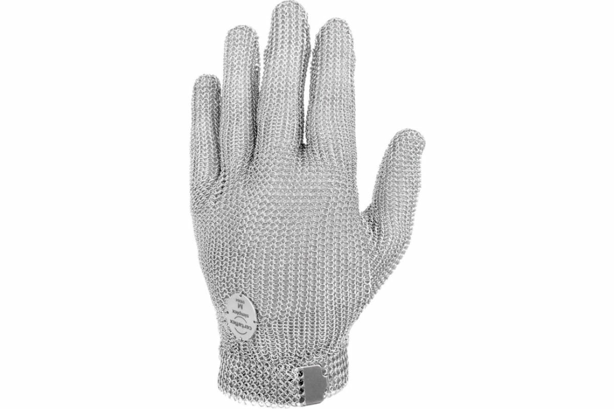Certaflex Simplex L перчатка кольчужная с металлич. застежкой разм. L арт. CS0005009L