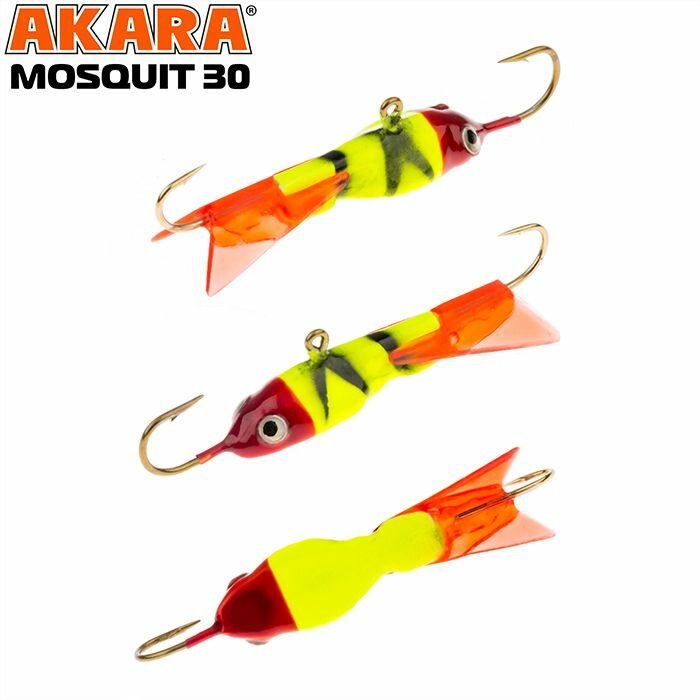 Балансир Akara Mosquit 30 вес 2.5г. 30мм. №4, 1шт