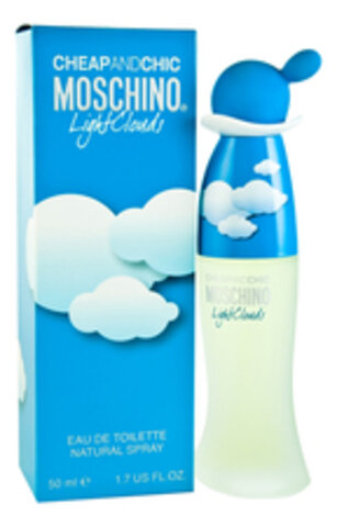 Moschino Cheap and Chic Light Clouds туалетная вода 50мл