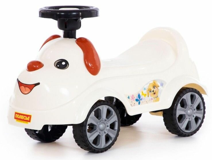 Детский толокар "Кроха", машинка-каталка бибикар для малышей, пластиковый автомобиль-пушкар