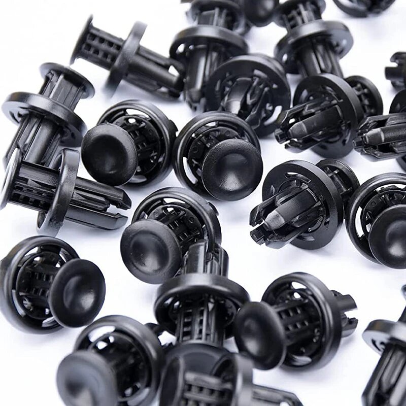 100 шт. автомобильный пластиковый зажим 91505-TM8-003 91505TM8003 для Honda Acura, комплект креплений для декоративной панели, ремонтные аксессуары