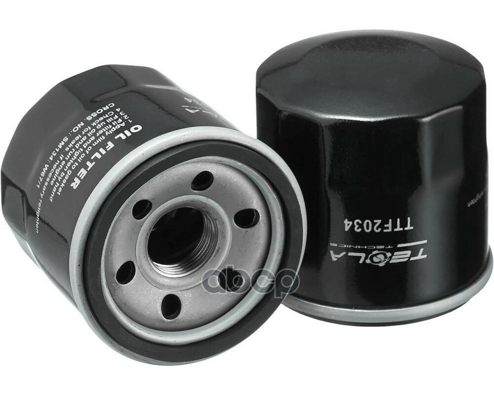 Фильтр Масляный Subaru All Models 86-07, Nissan All Models >88, Mazda All Models > 77 Tesla Technics арт. TTF2034