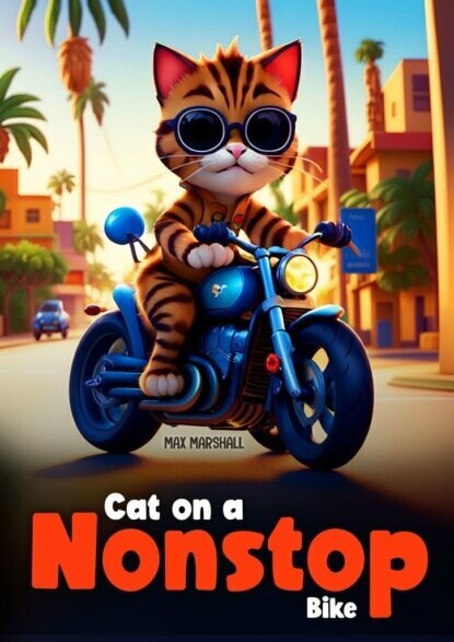 Cat on a Nonstop Bike [Цифровая книга]