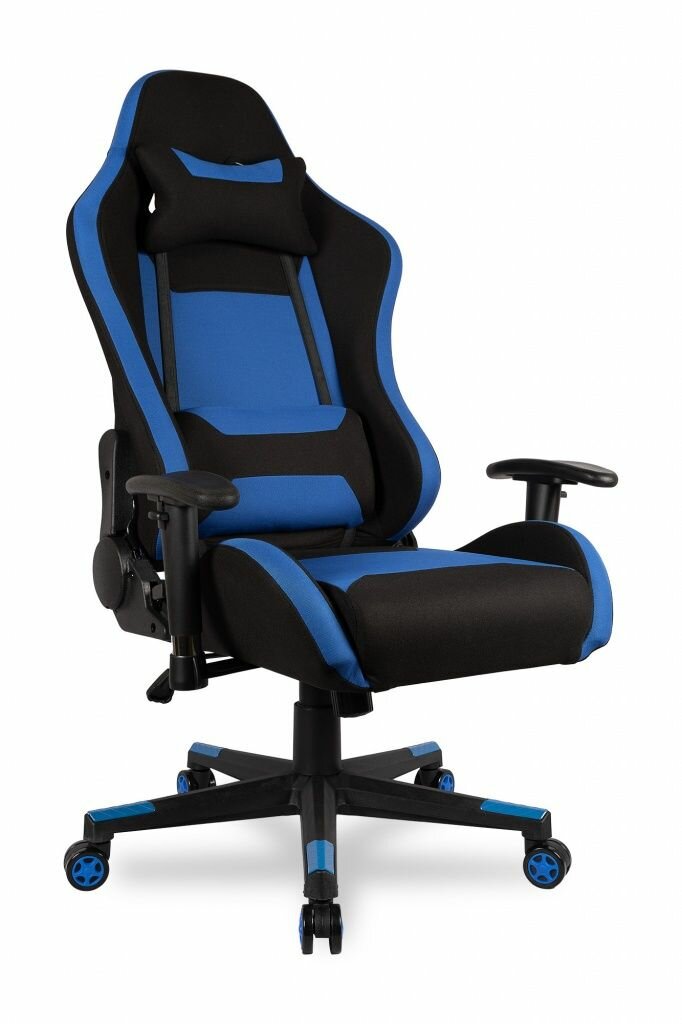 Кресло College BX-3760 Black/Blue Размеры: Высота 1360мм Глубина 700мм Ширина 700мм
