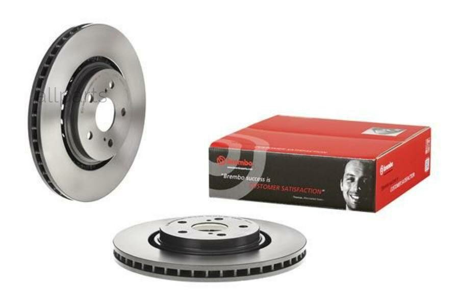 BREMBO 09. E126.11 Диск тормозной TOYOTA CAMRY 19-/LEXUS RX 15-/TOYOTA RAV4 12- передний
