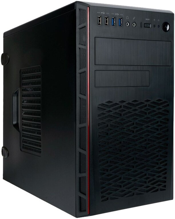 Корпус In-Win EMR065, черный, mATX, U3+U2 500W (6143596)